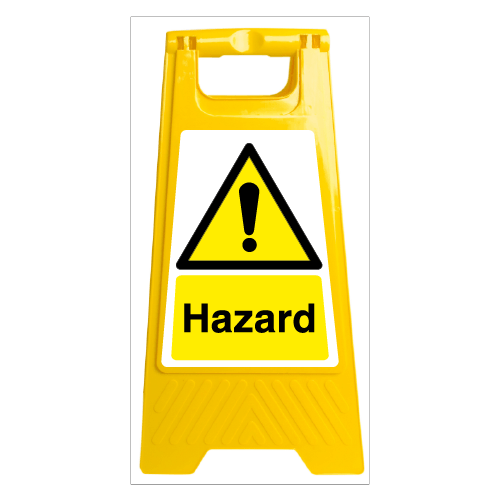 Hazard sign – Ref: w902 – Safety Sign Warehouse
