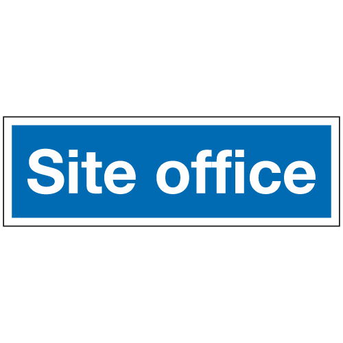 Site Office sign – Ref: sg11 – Safety Sign Warehouse