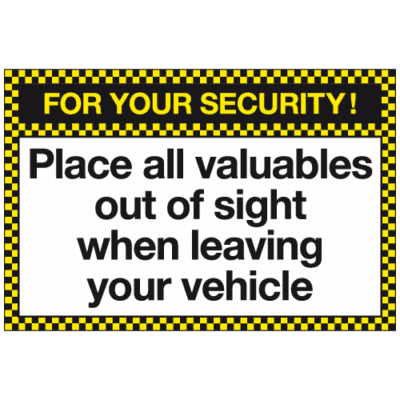 CCTV and Security Signs - Safety Sign Warehouse