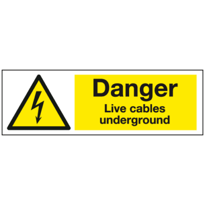 Danger live electrical equipment sign – Ref: ws17 - Safety Sign Warehouse