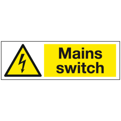 Electrical hazard sign – Ref: ws14 – Safety Sign Warehouse