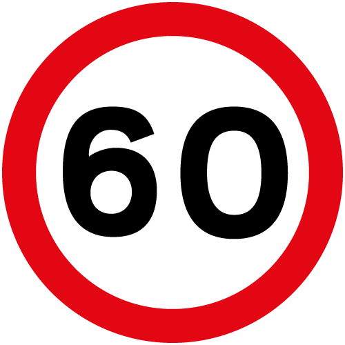 60 Mph Speed Limit Sign Diag 670 60 Safety Sign Warehouse 60 Mph Speed Limit Sign Diag 670 60 Safety Sign Warehouse