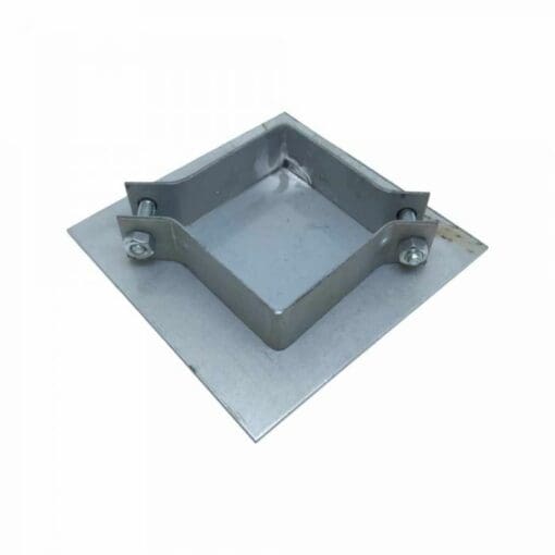 Square Post Base Plates - Safety Sign Warehouse