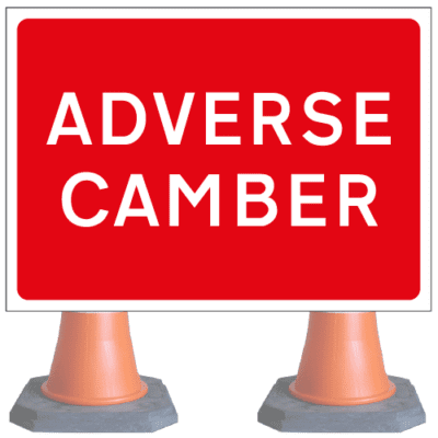 Cone Signs - Safety Sign Warehouse