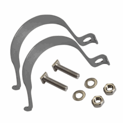 76mm Diameter Grey powder coated aluminium post - Safety Sign Warehouse