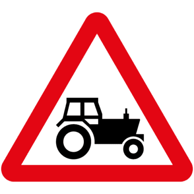 Junction On Inside Of Left Bend Ahead Sign – Ref: diag 512.2 - Safety ...