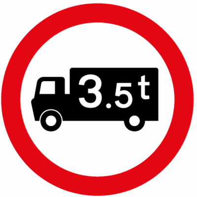 5 mph Speed limit sign – diag 670.5 - Safety Sign Warehouse