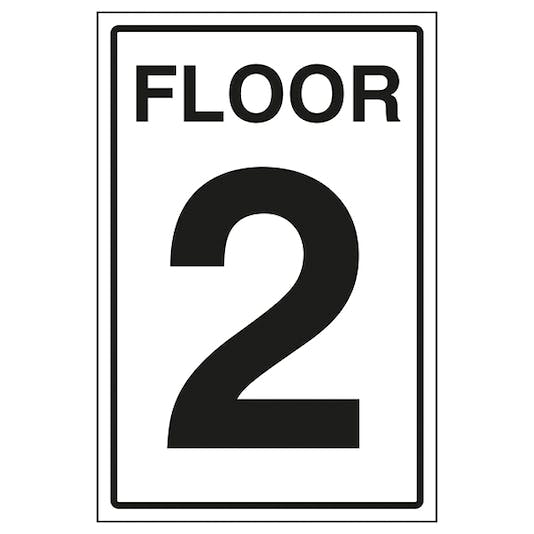 Floor Level 2 sign- Ref: st9 – Safety Sign Warehouse