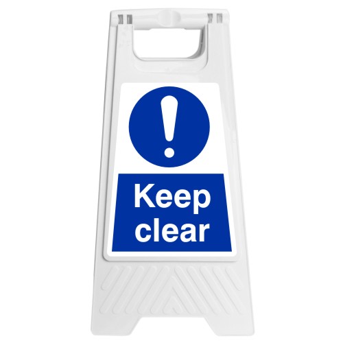 Keep Clear sign – Ref: w895 – Safety Sign Warehouse