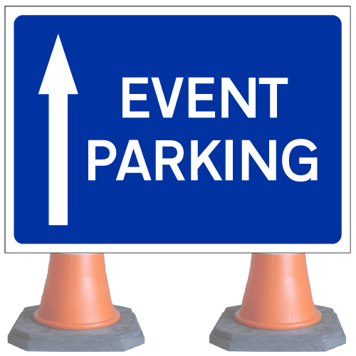 Event Parking UP Arrow cone sign – cns 88 (cone sold separately ...